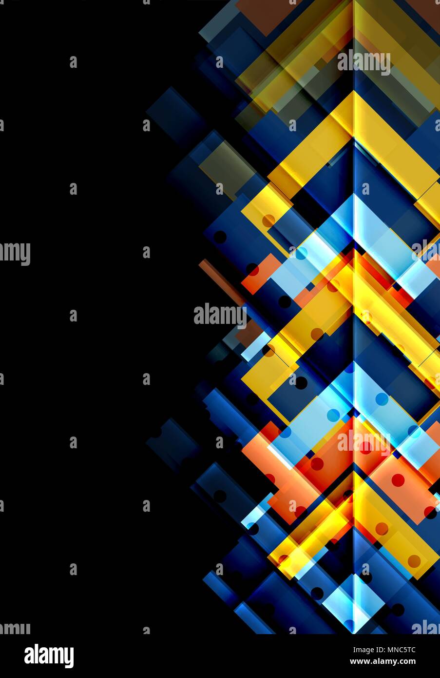 Color arrows on black background. Color arrows on black background ...