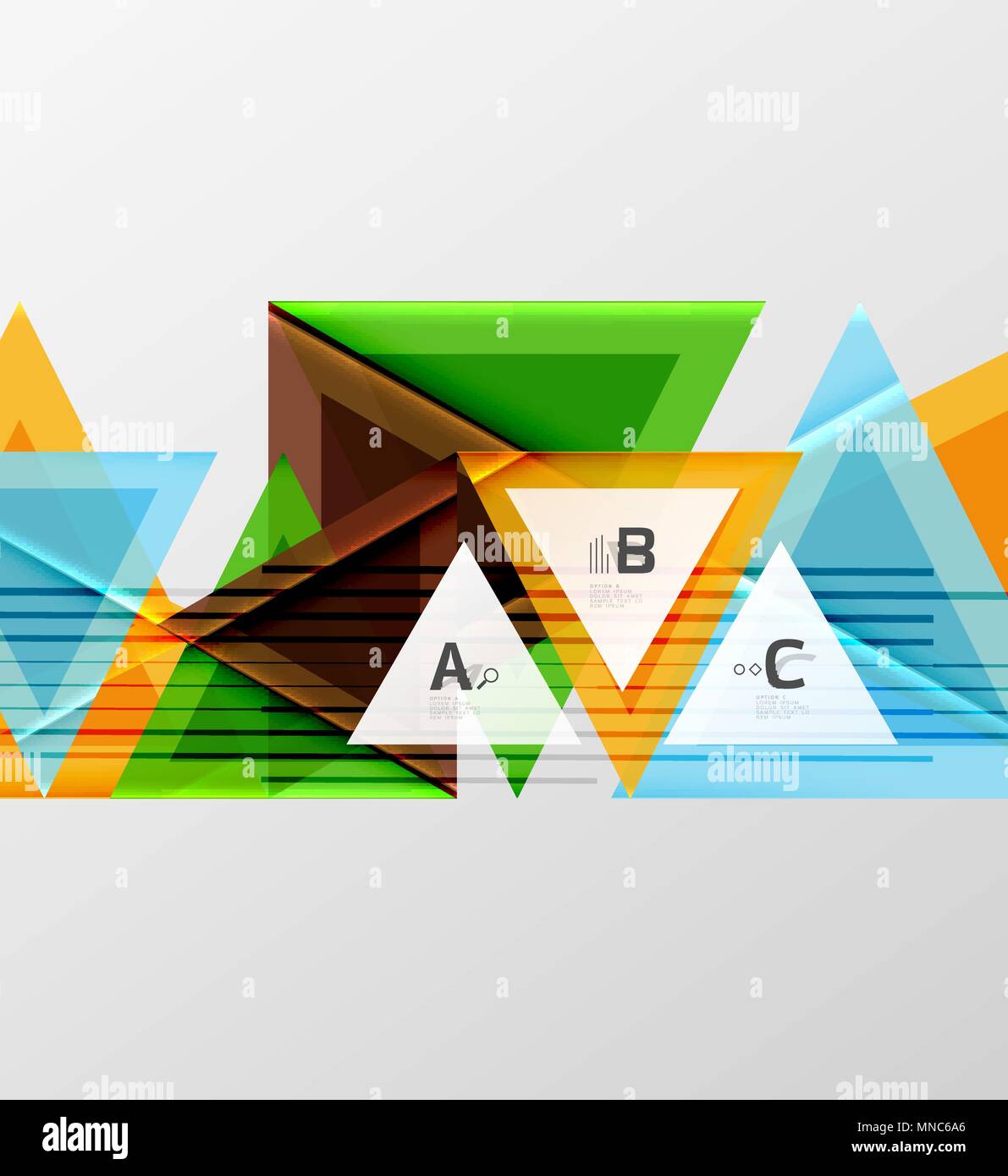 Color triangles background design. Color triangles background, modern ...