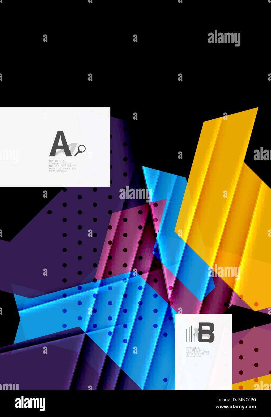 Color triangles background design. Color triangles background, modern ...