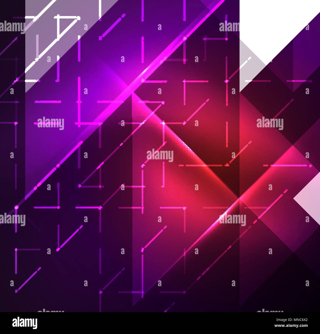 Cosmic electric background with shiny glowing plexus electricity ...