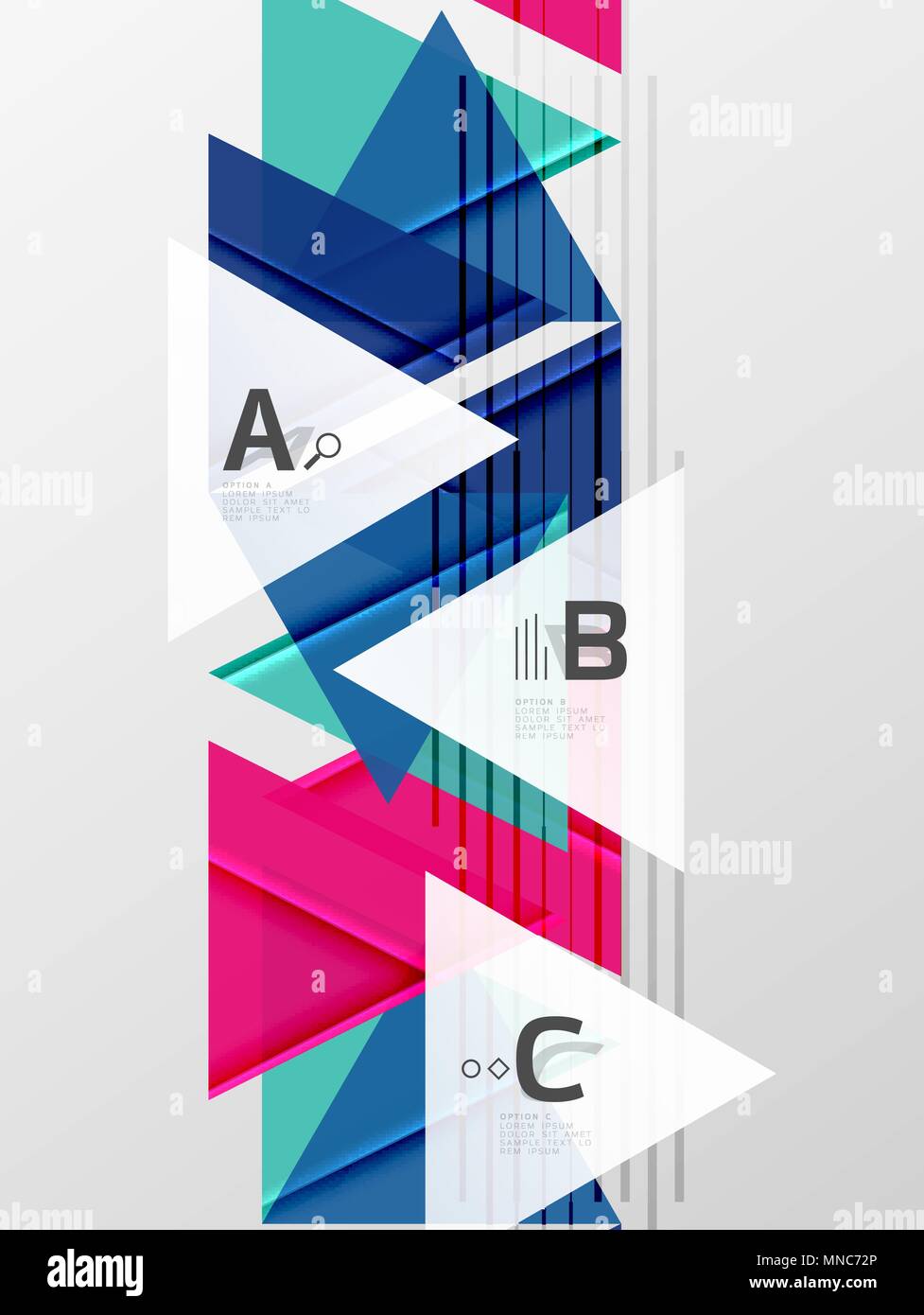 Color triangles background design. Color triangles background, modern ...