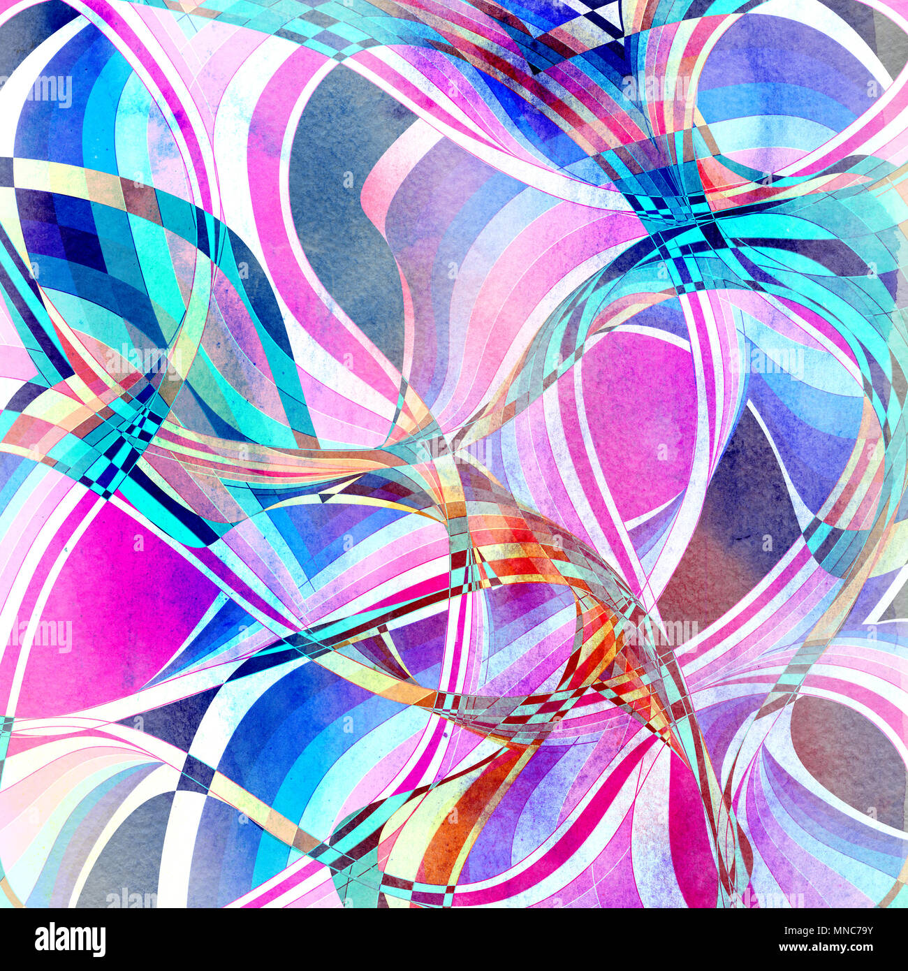 Graphic abstract light waves Stock Photo - Alamy