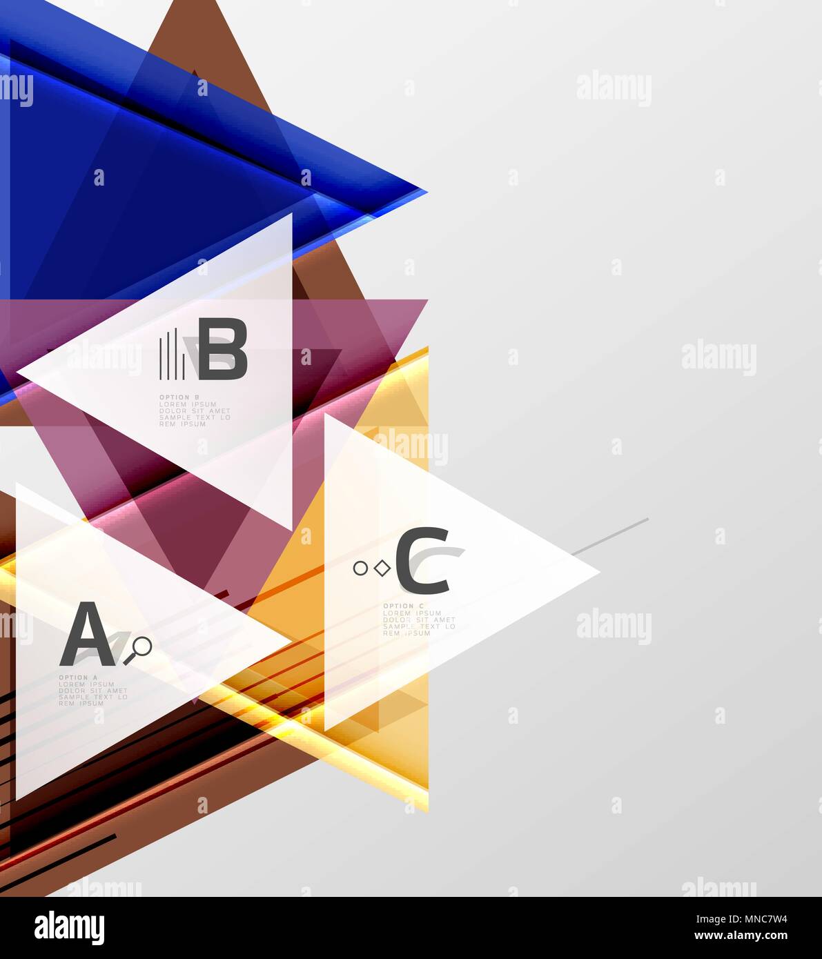 Color triangles background design. Color triangles background, modern ...