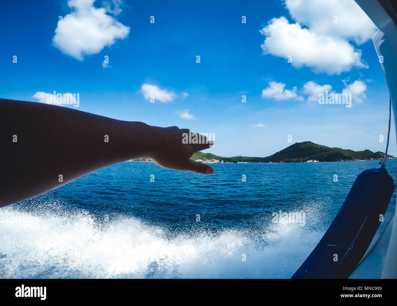 Underwater sea clear water Bright blue Stock Photo - Alamy