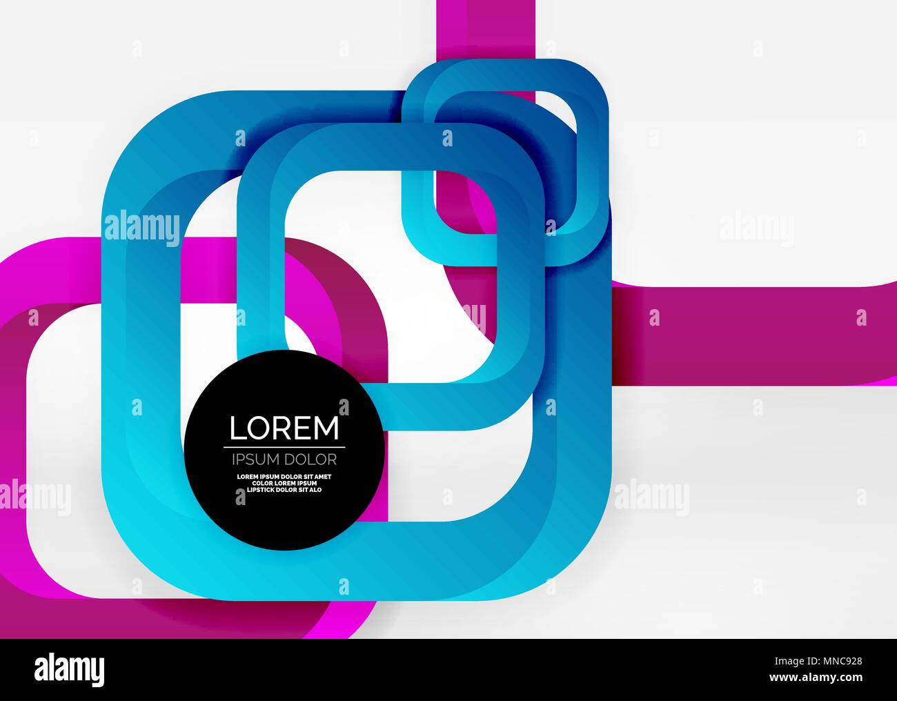 Squares geometric shapes in light grey 3d space. Squares geometric ...