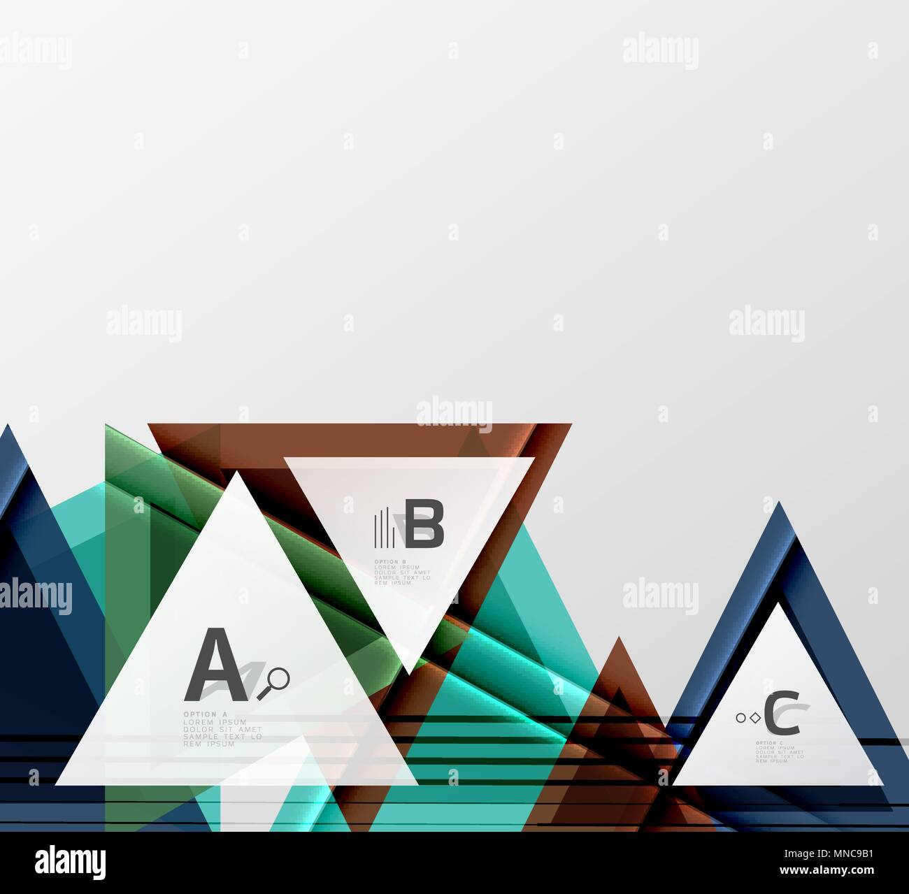 Triangles and geometric shapes abstract background. Triangles and ...