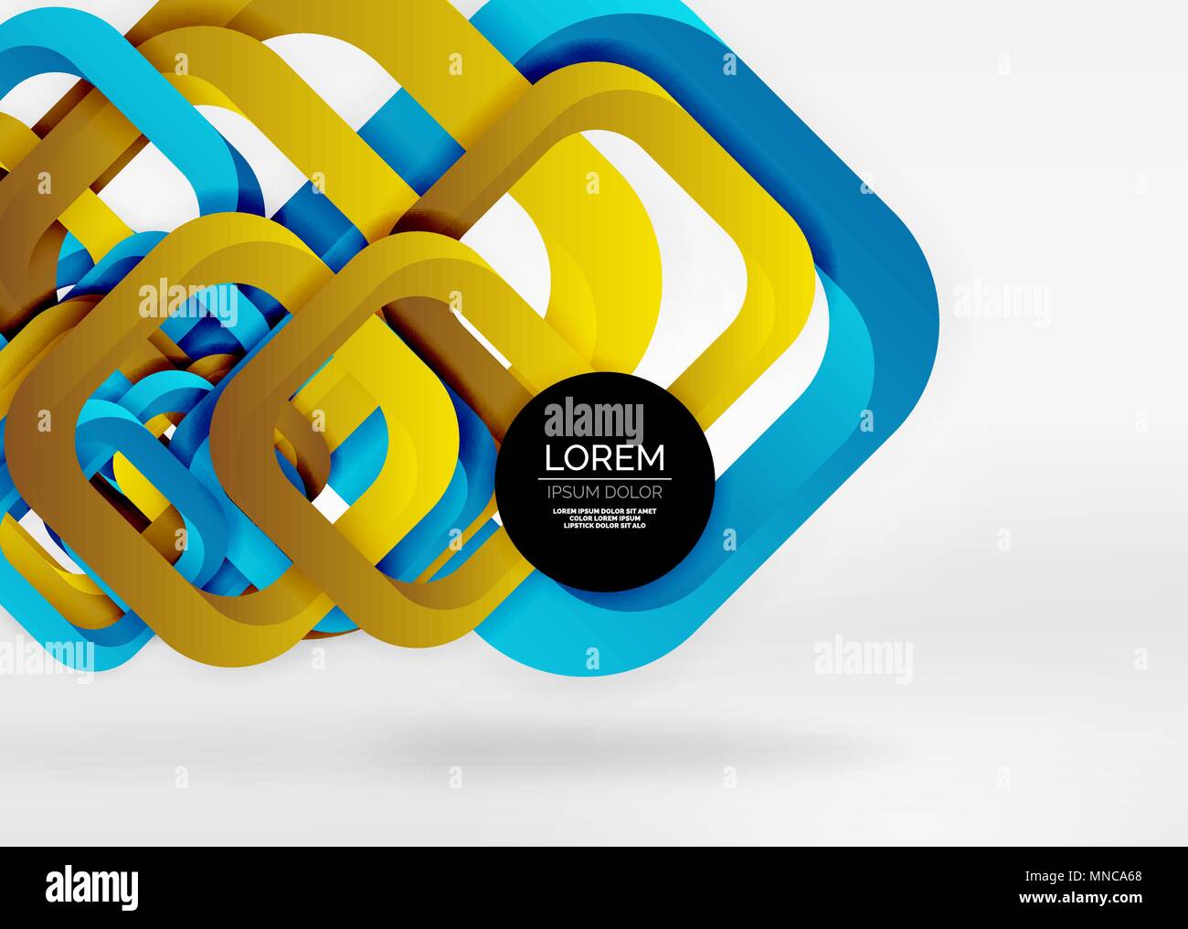 Squares geometric shapes in light grey 3d space. Squares geometric ...