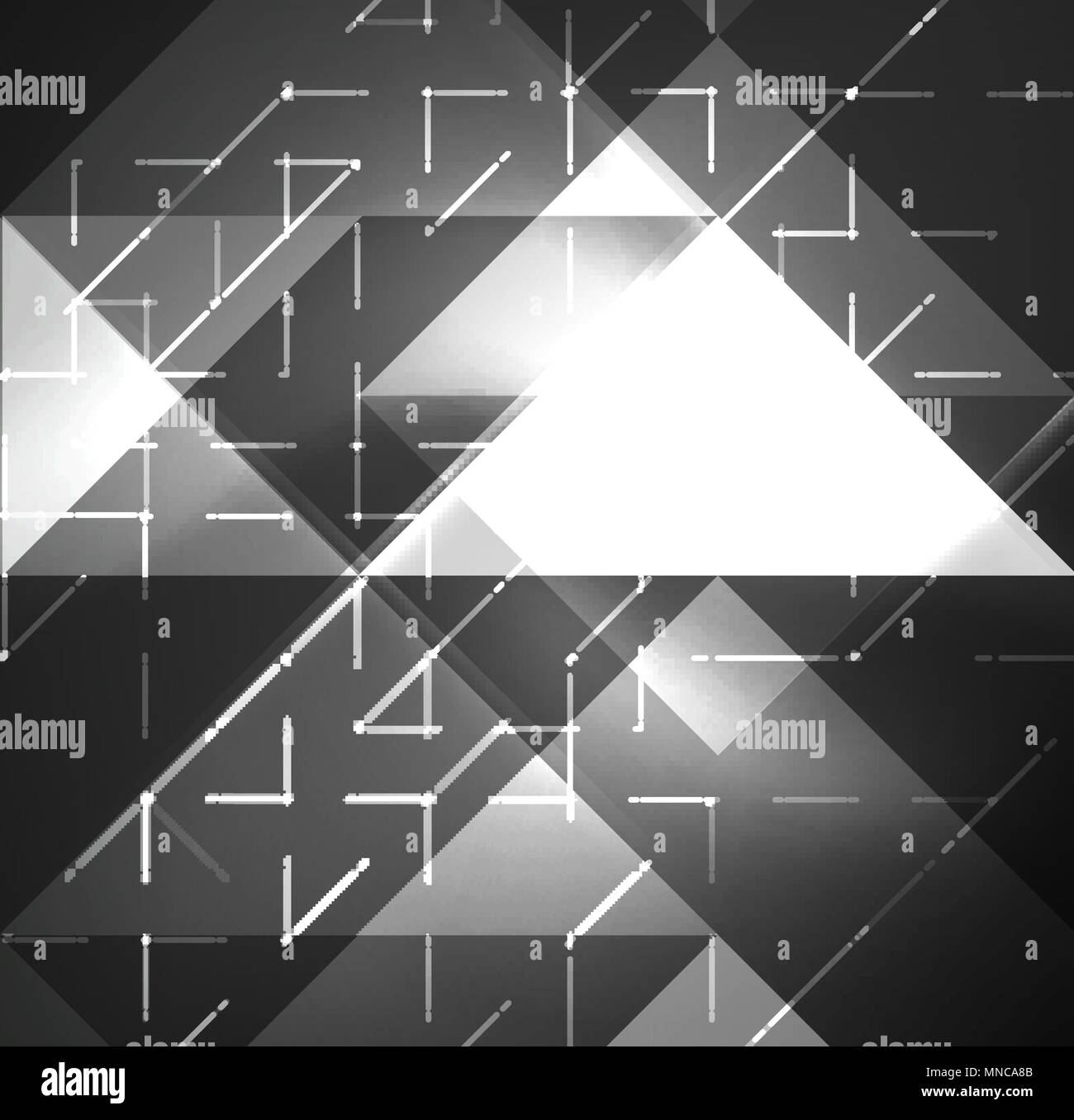 Cosmic electric background with shiny glowing plexus electricity ...