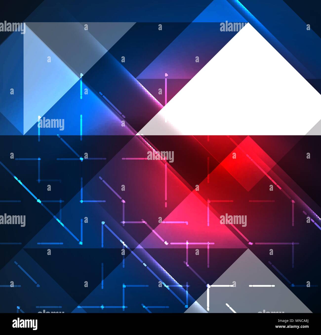 Cosmic electric background with shiny glowing plexus electricity ...