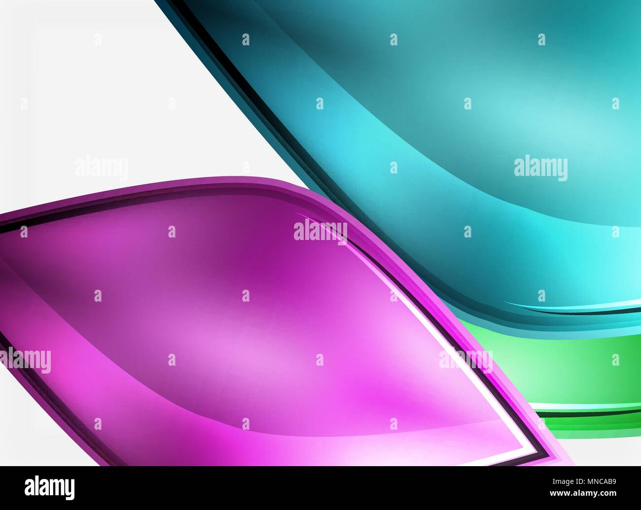 Glossy glass shapes abstract background. Glossy glass shapes abstract ...