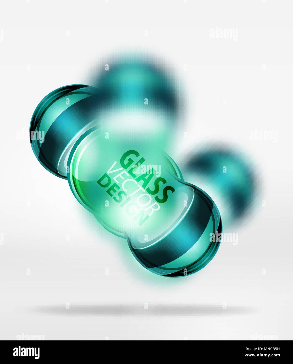 3d techno glass bubble design. Blue 3d techno glass bubble design ...