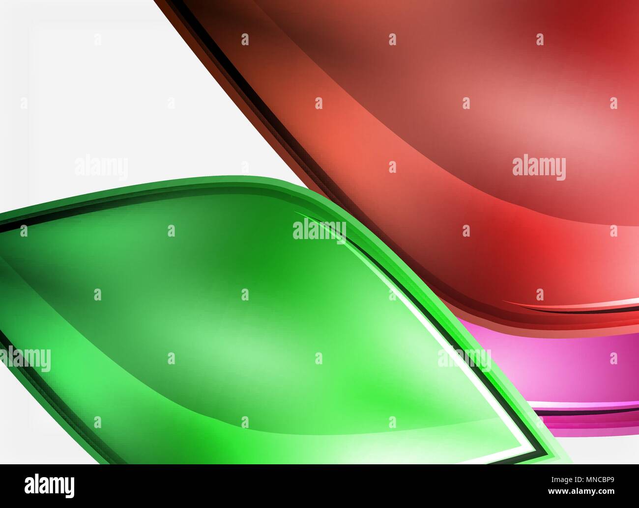 Glossy glass shapes abstract background. Glossy glass shapes abstract ...