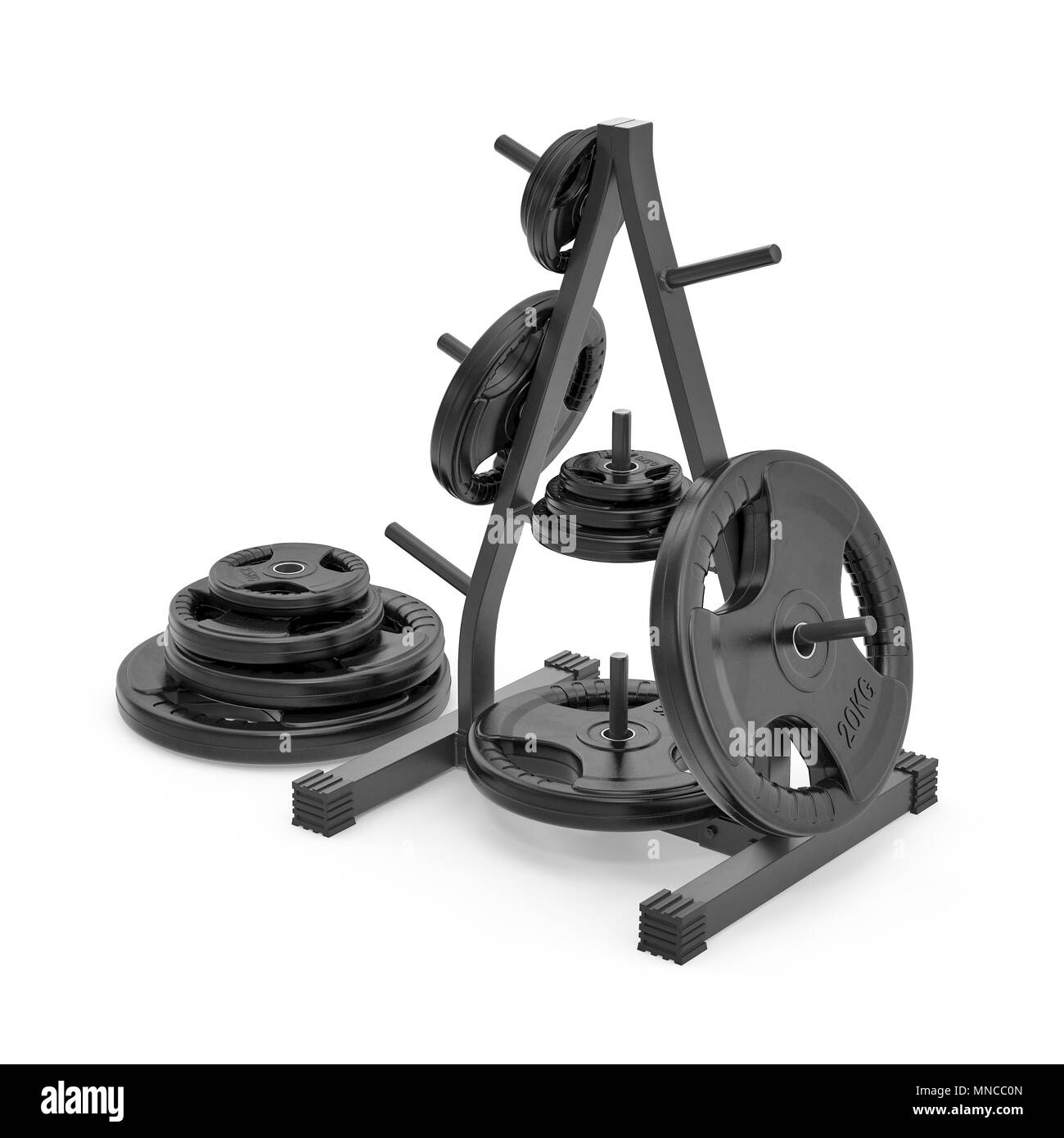 Standard tree white background Black and White Stock Photos & Images ...