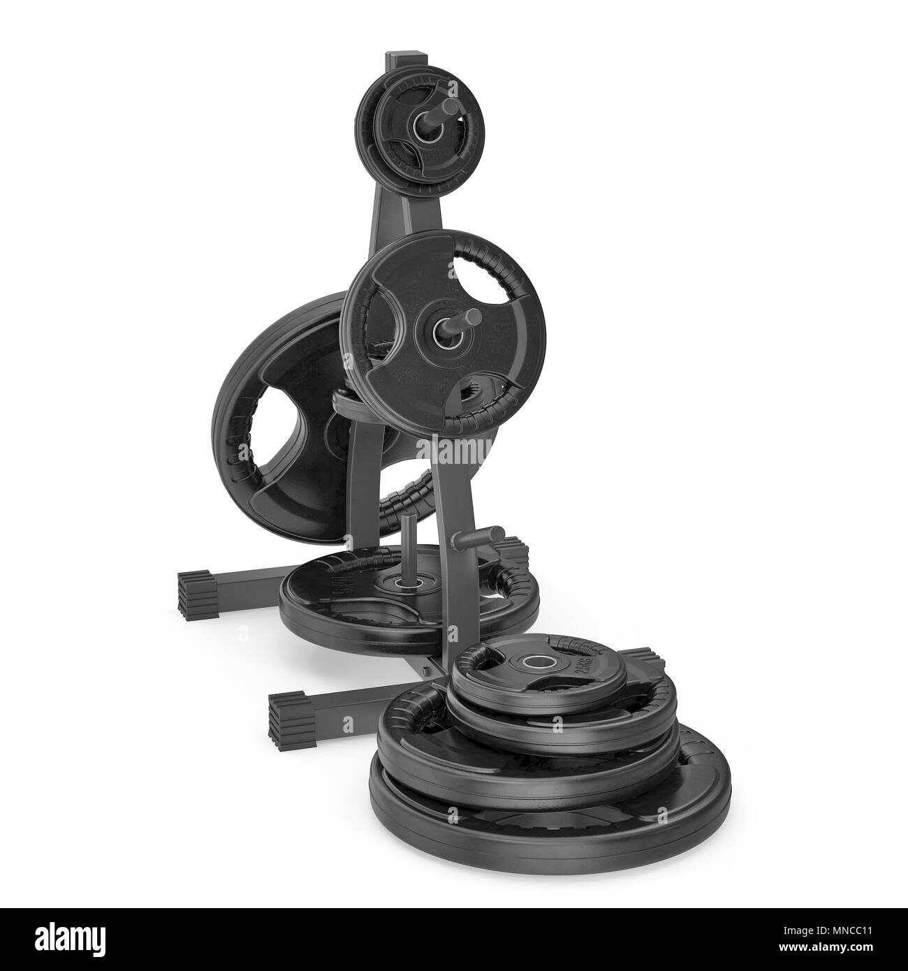 Standard tree white background Black and White Stock Photos & Images ...