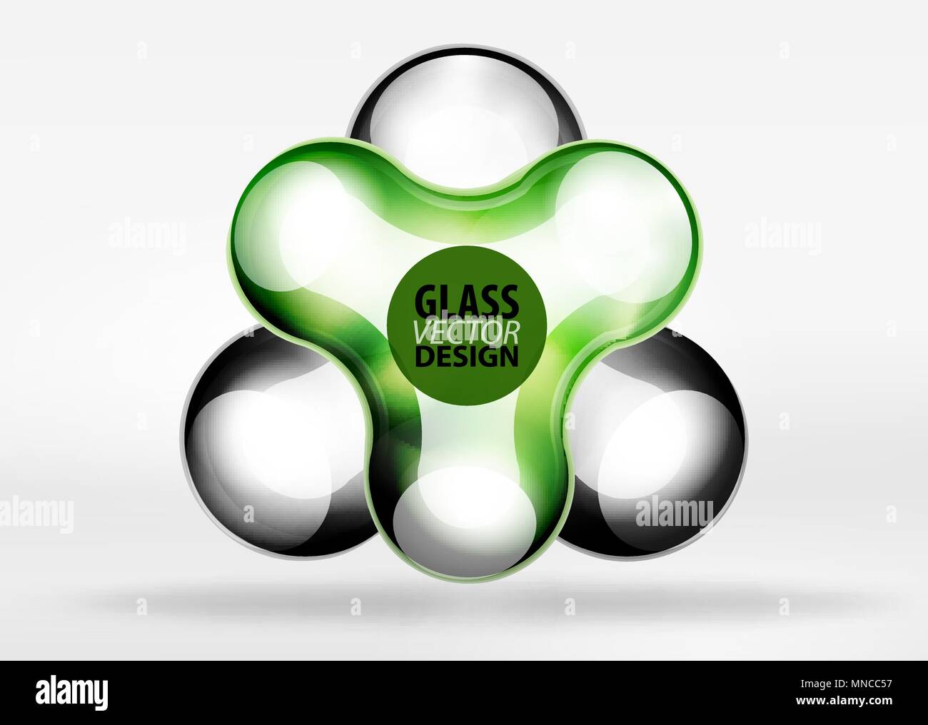 Digital techno bubble background template. Digital techno bubble background template, vector ...