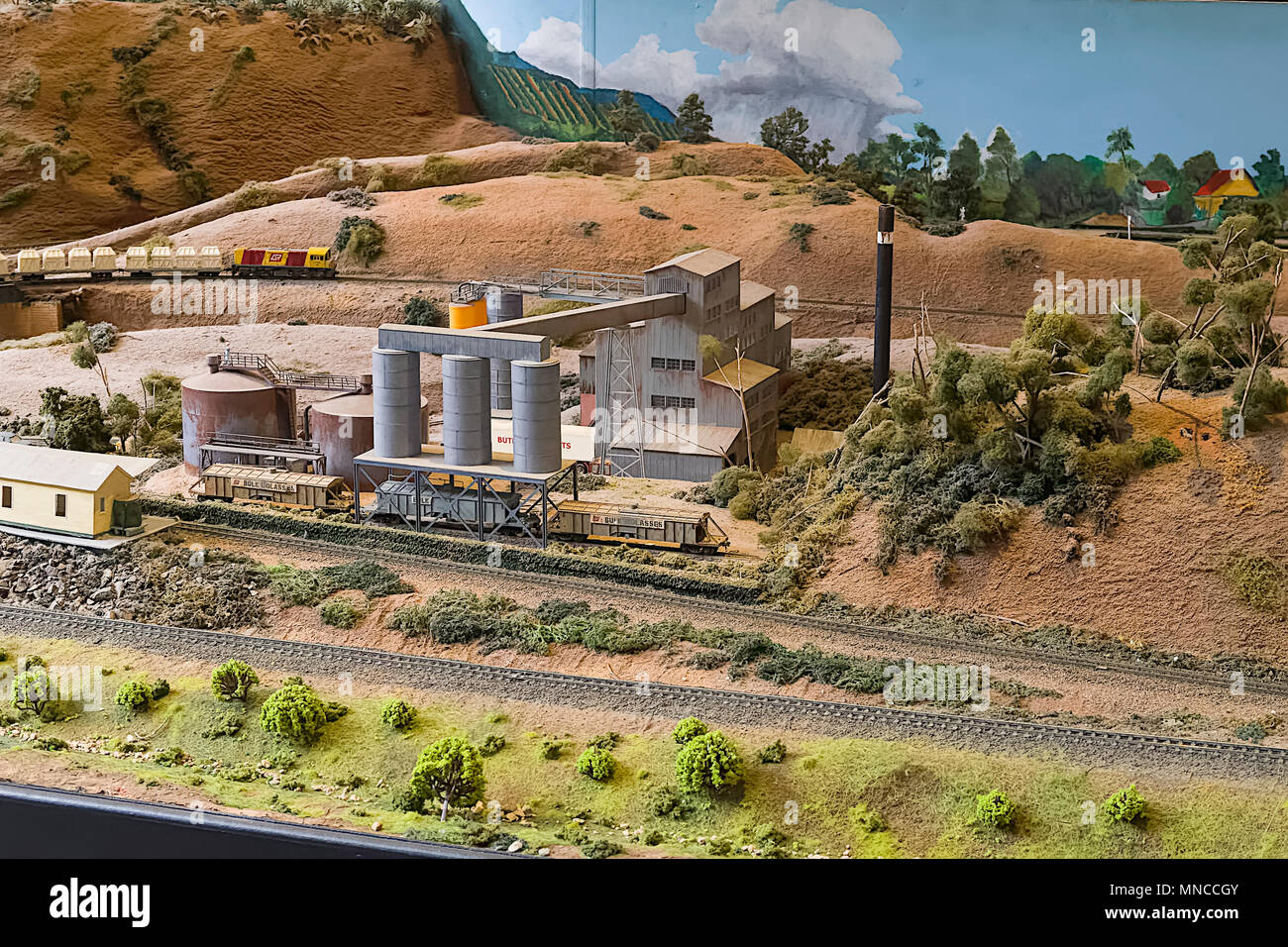 Model railroad layout hi-res stock photography and images - Alamy