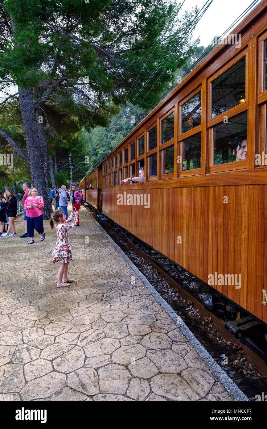 Carriages on the narrow gauge railway which runs between Palm and Port ...