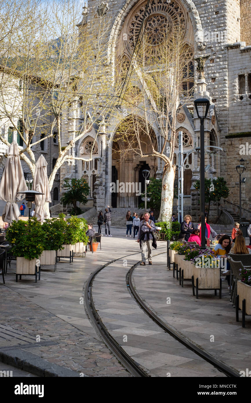 Soller centre mallorca hi-res stock photography and images - Alamy