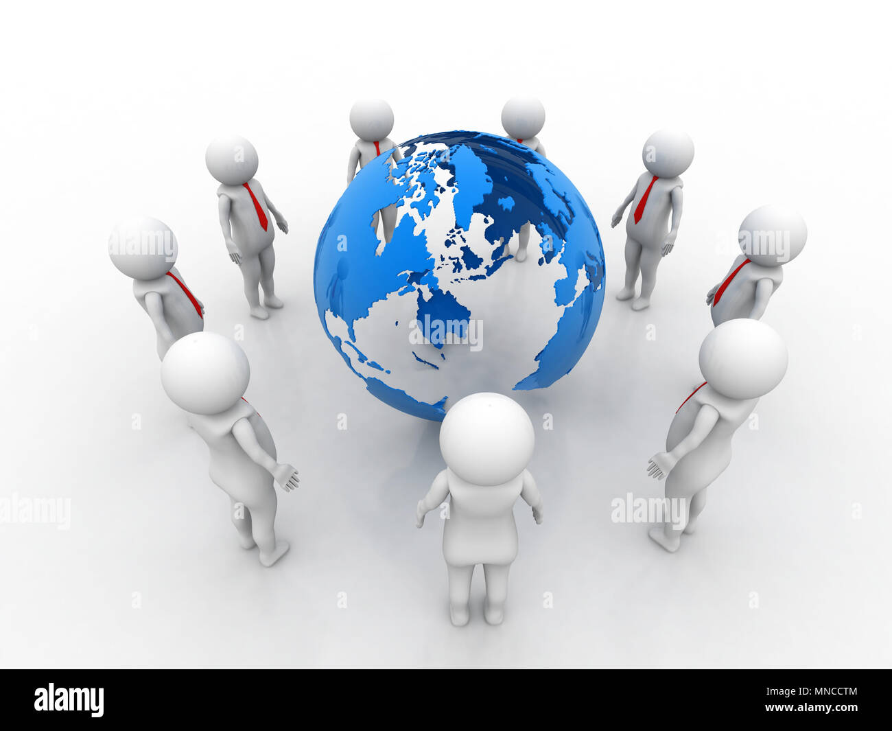 Teamwork white hi-res stock photography and images - Alamy