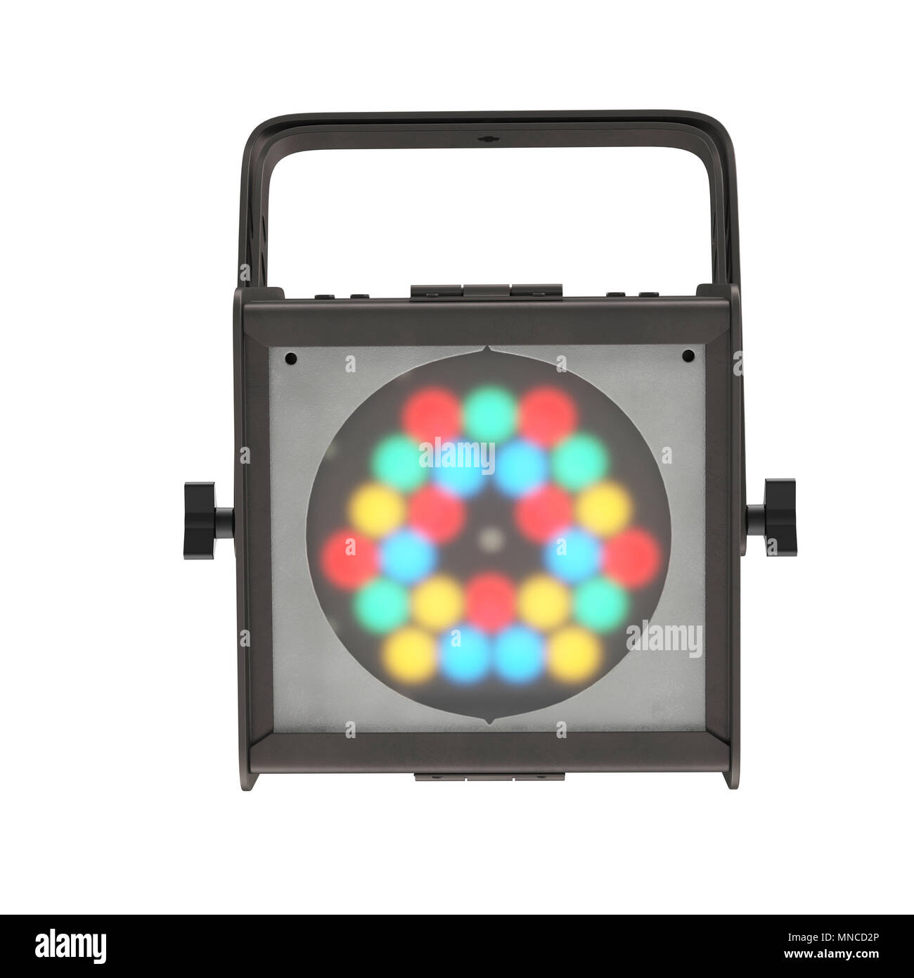 Spot lights black background Cut Out Stock Images & Pictures - Alamy