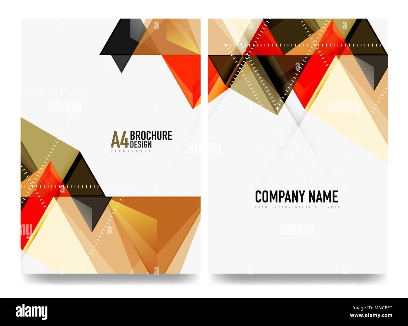 Business brochure cover layout, flyer a4 template. Business brochure ...