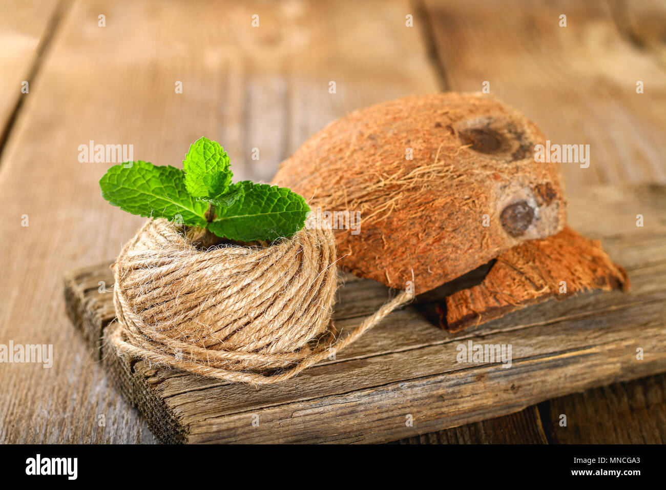 Palm fiber rope hi-res stock photography and images - Alamy