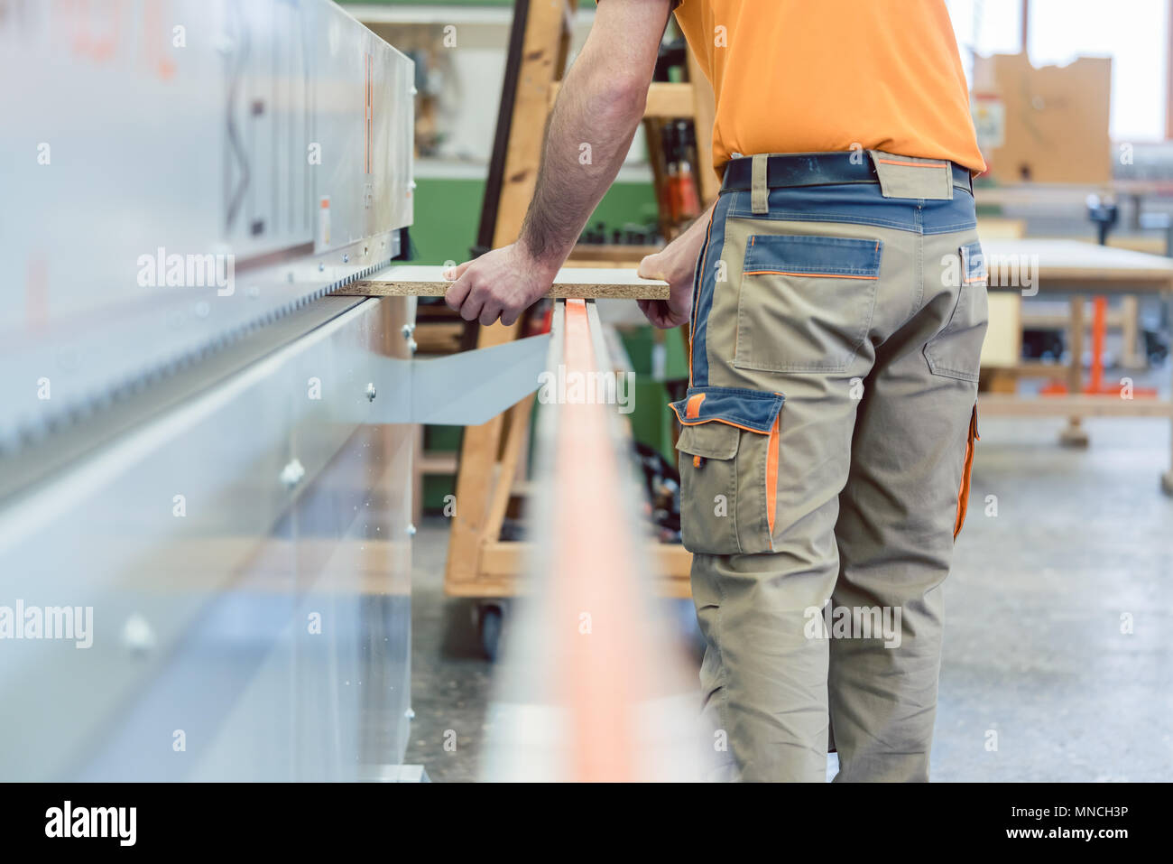 Wood furniture factory machine hi-res stock photography and images - Alamy