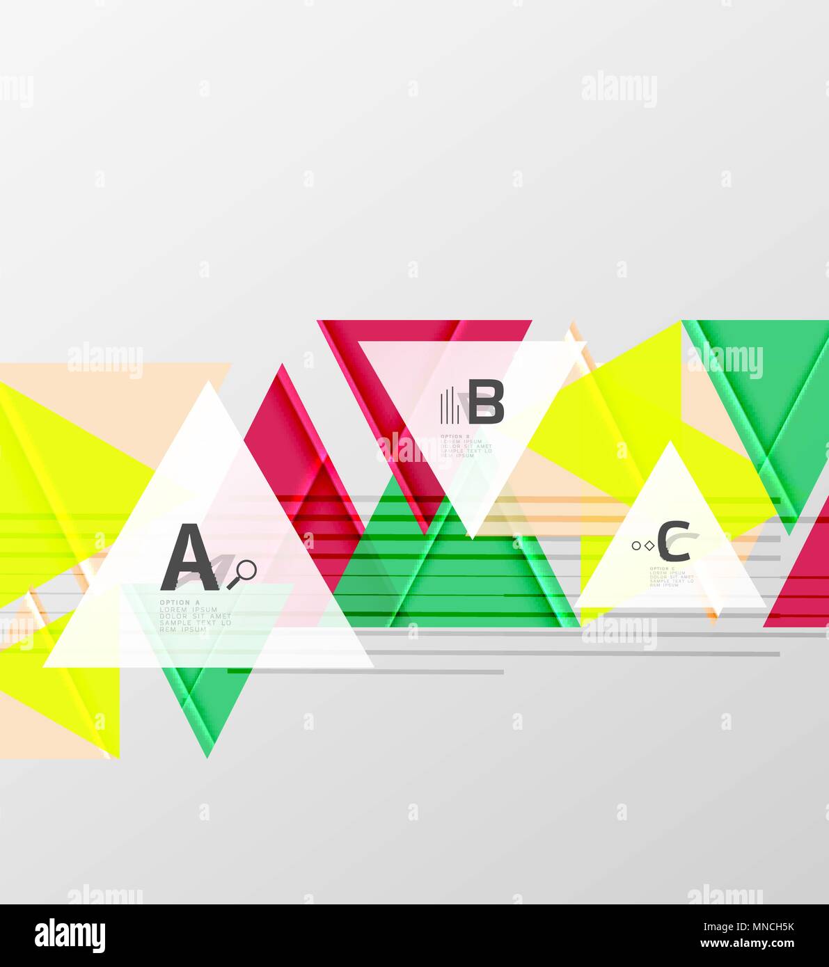 Color triangles background design. Color triangles background, modern ...