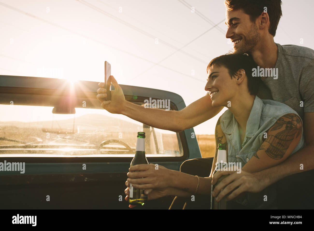 Back pick up truck hi-res stock photography and images - Alamy