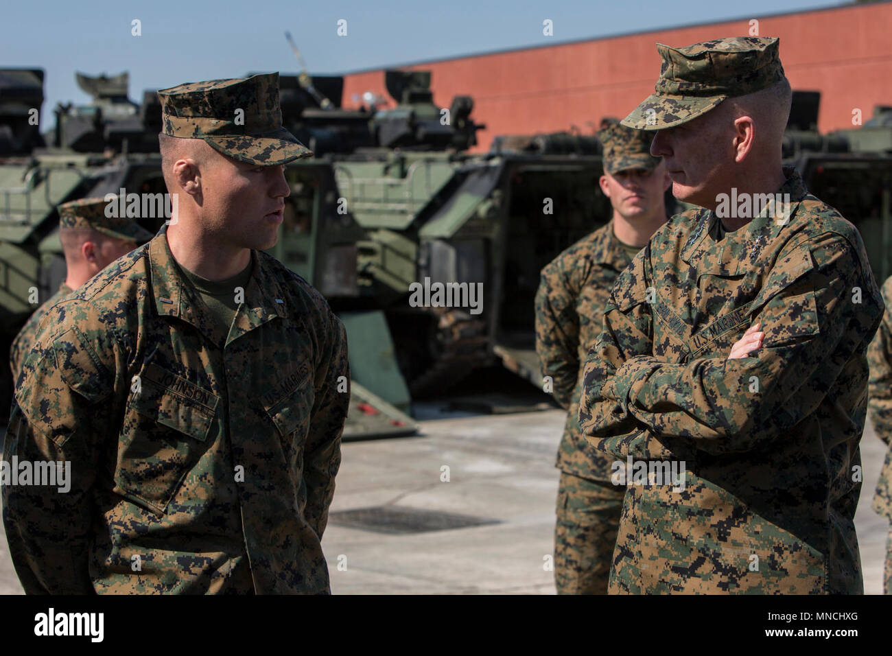 U.S. Marine Corps Lt. Gen. Mark Brilakis, the Commander of Marine Corps ...