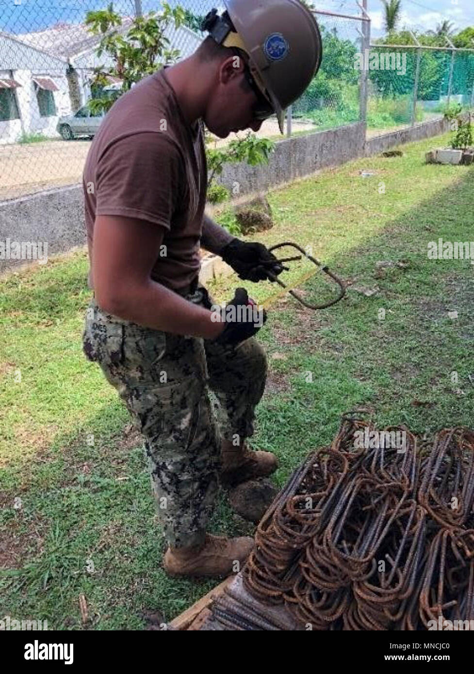 CHUUK, Federated States of Micronesia (March 16th, 2018) Steelworker ...