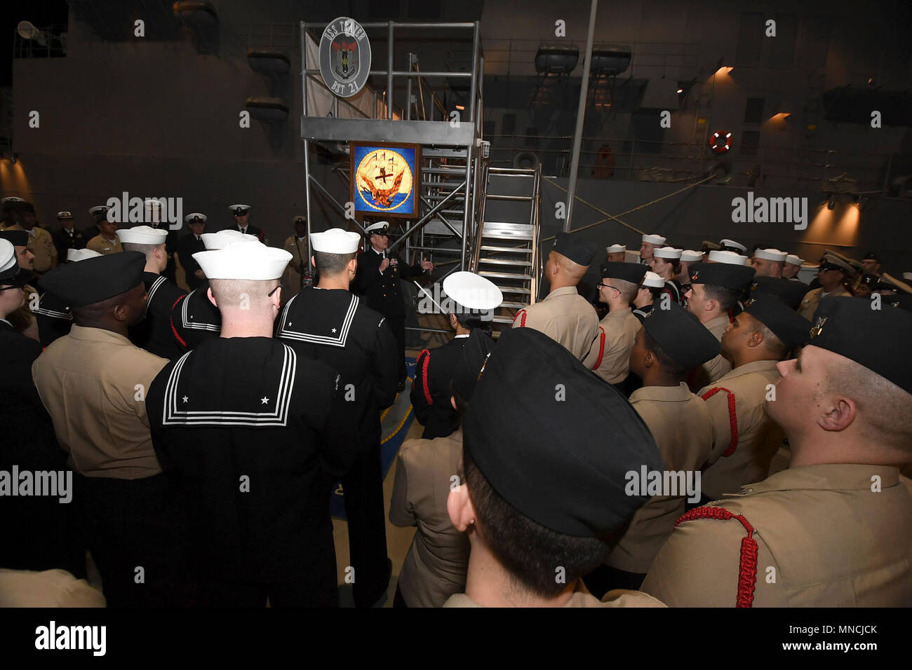 GREAT LAKES, Ill. (March 16, 2018) Master Chief Petty Officer of the ...