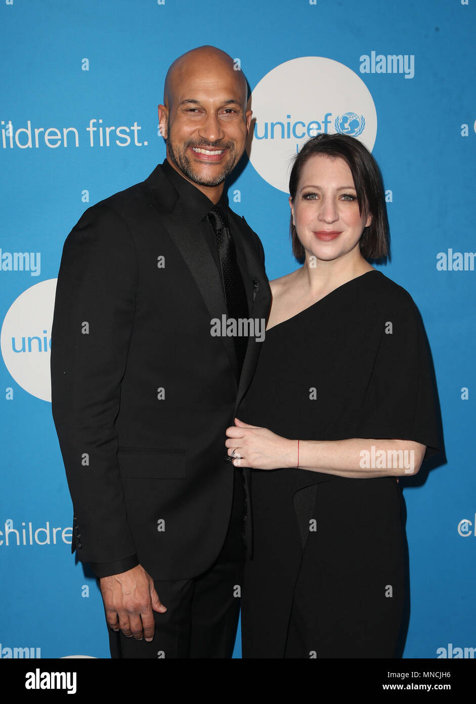 Keegan michael key elisa pugliese 7th biennial unicef ball hi-res stock ...
