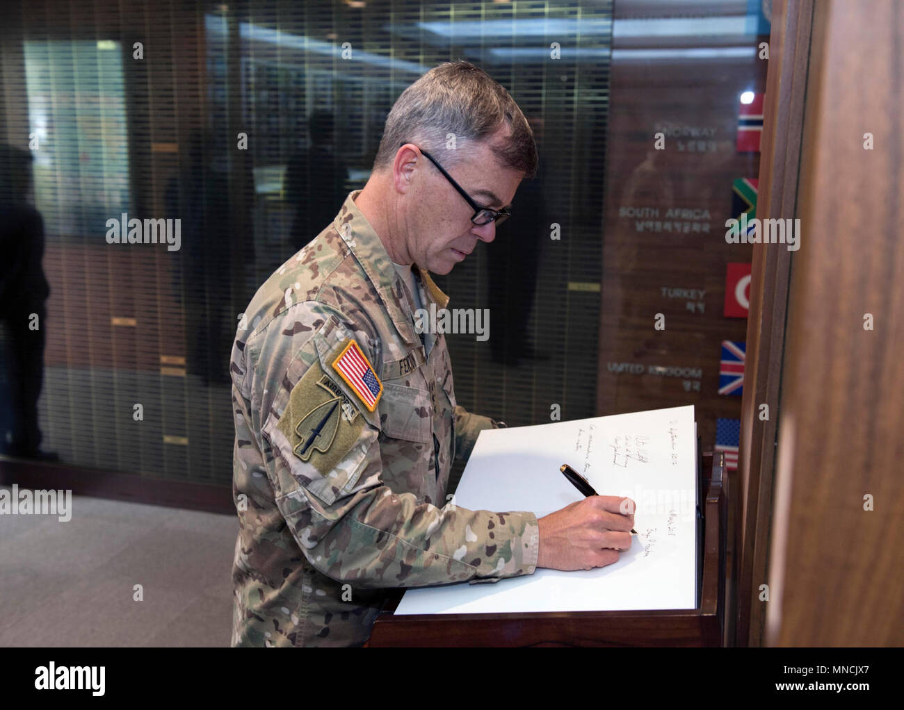 BUSAN, Republic of Korea (March 16, 2018) Lt. Gen. Bryan Fenton, deputy ...