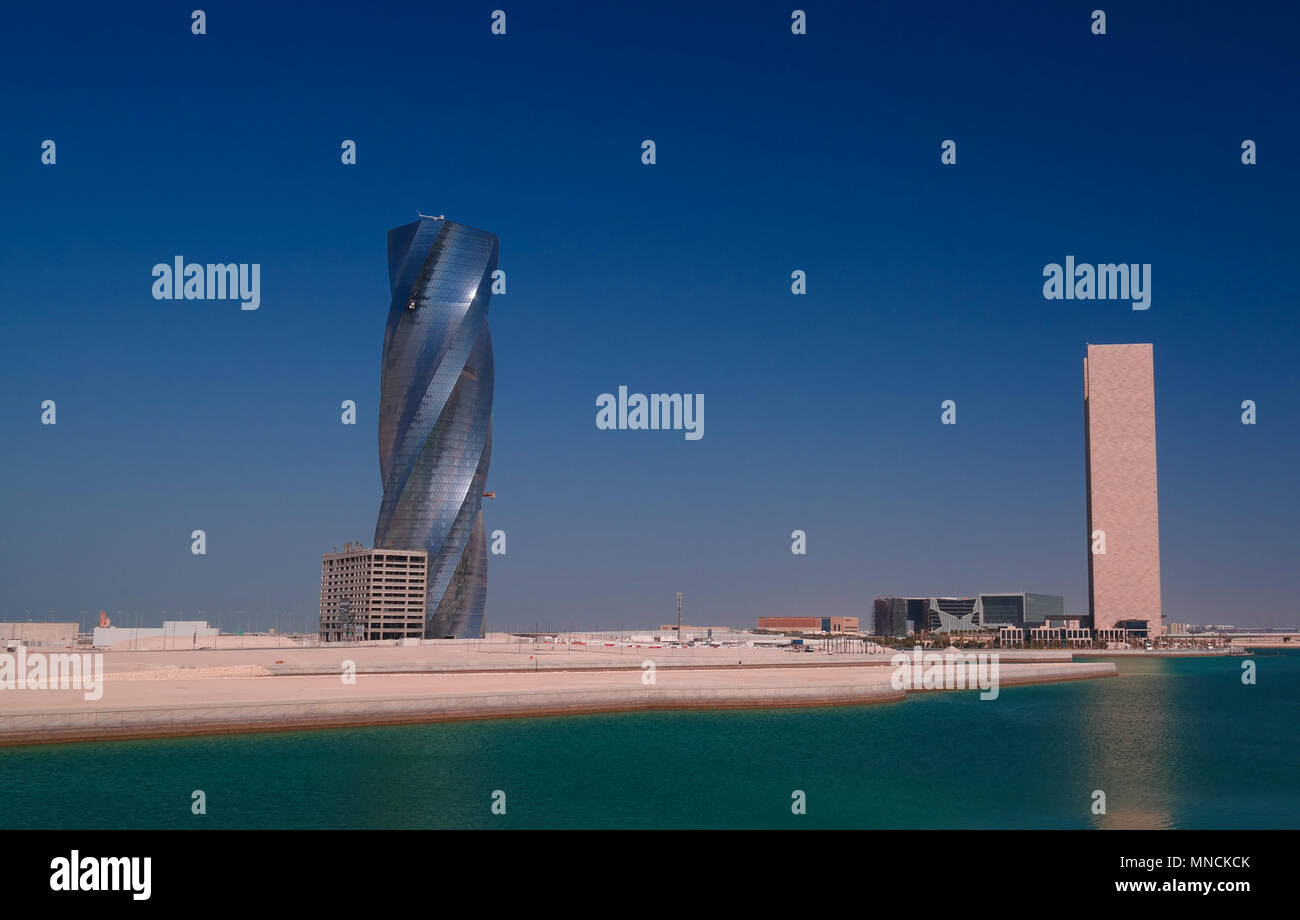 panorama cityscape view - 04-01-2015 Manama city in Bahrain Stock Photo ...