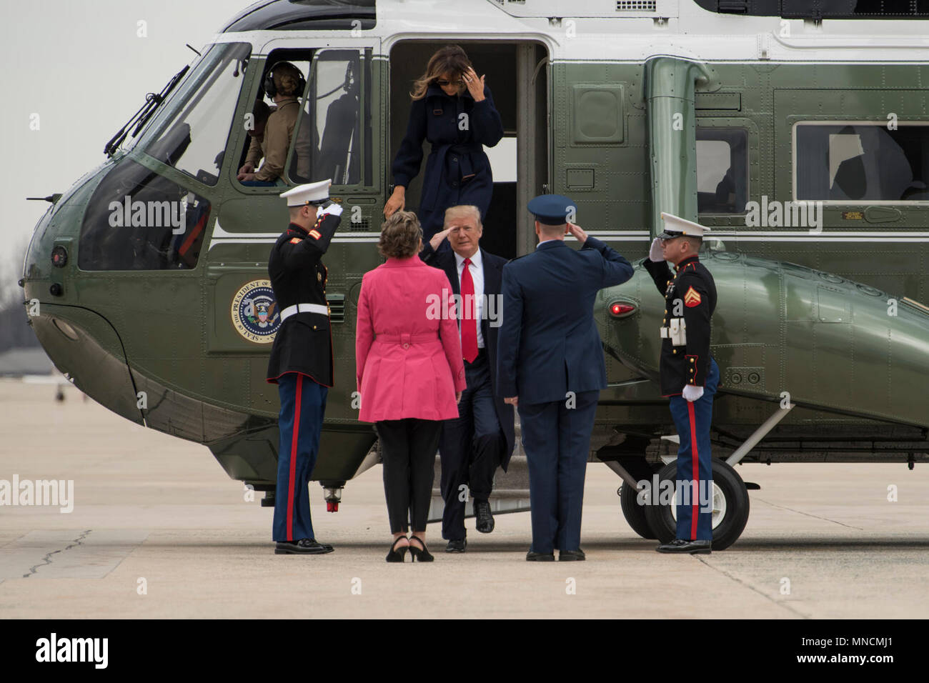 The commander of the 89th air wing hi-res stock photography and images ...