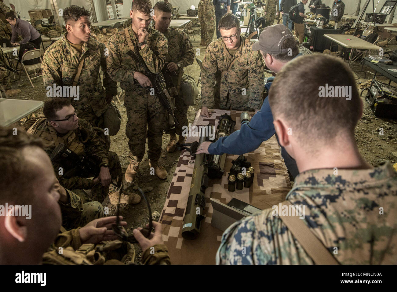 MARINE CORPS BASE CAMP PENDLETON, Calif. – U.S. Marines with Kilo ...