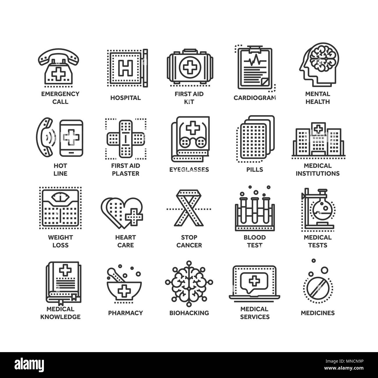 Health care, medicine. First aid. Medical blood tests and diagnostic ...
