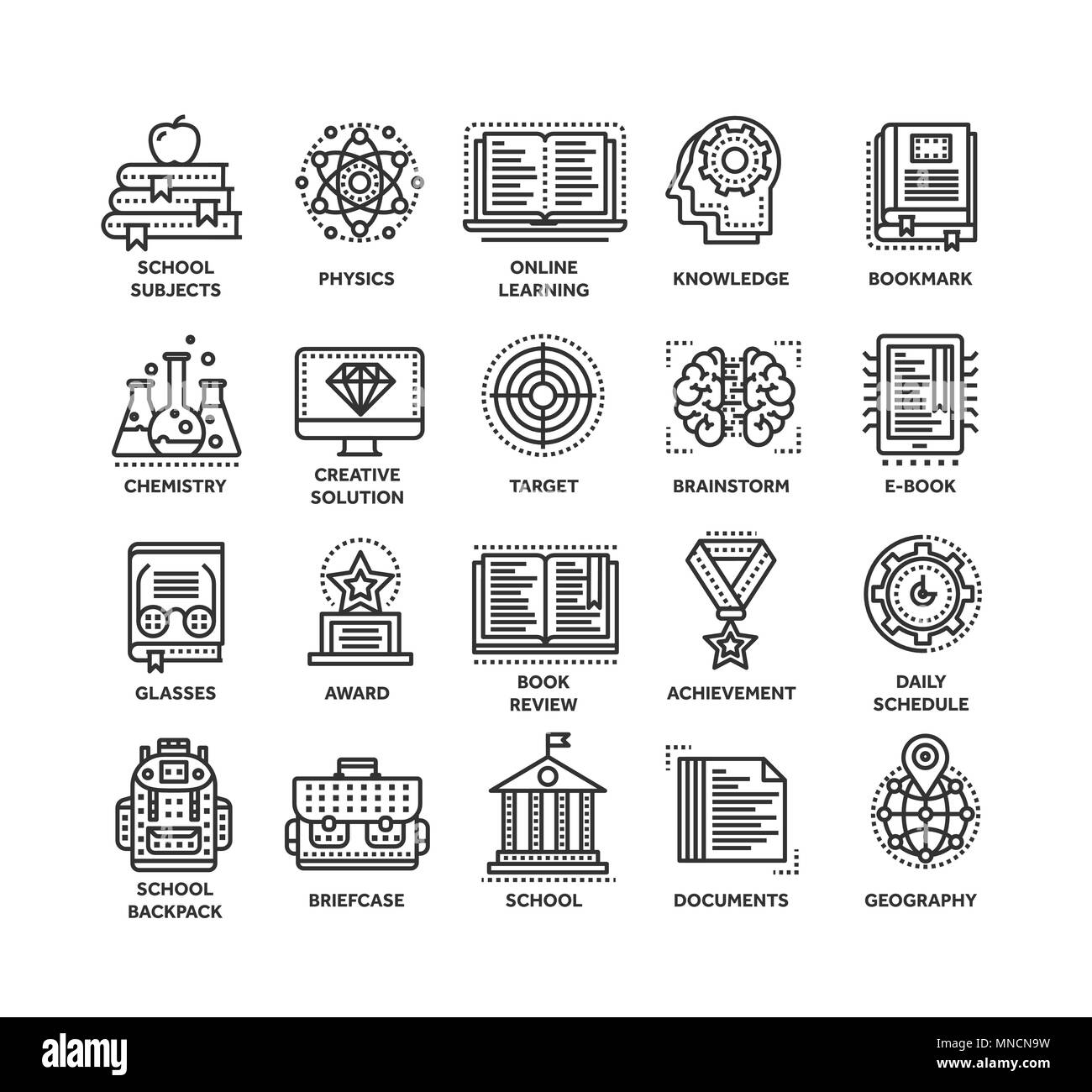 School education, university. Study, learning process. Oline lessons ...