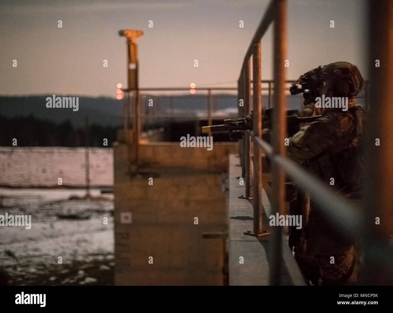 U.S. Army Rangers assigned to the 75th Ranger Regiment provide ...