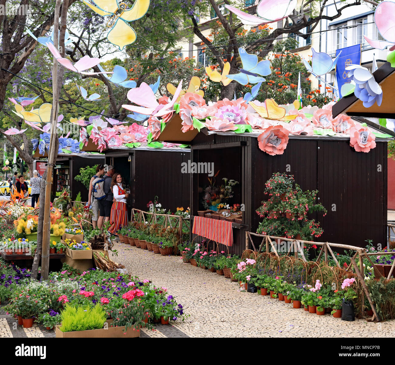 In early spring an annual flower Festival is held in Funchal on the ...