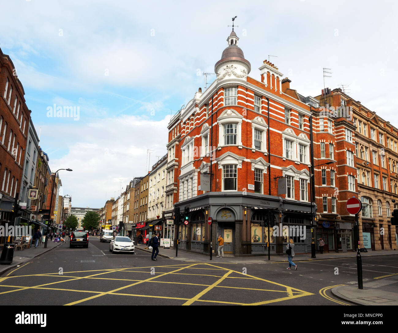Goodge street - London, England Stock Photo - Alamy