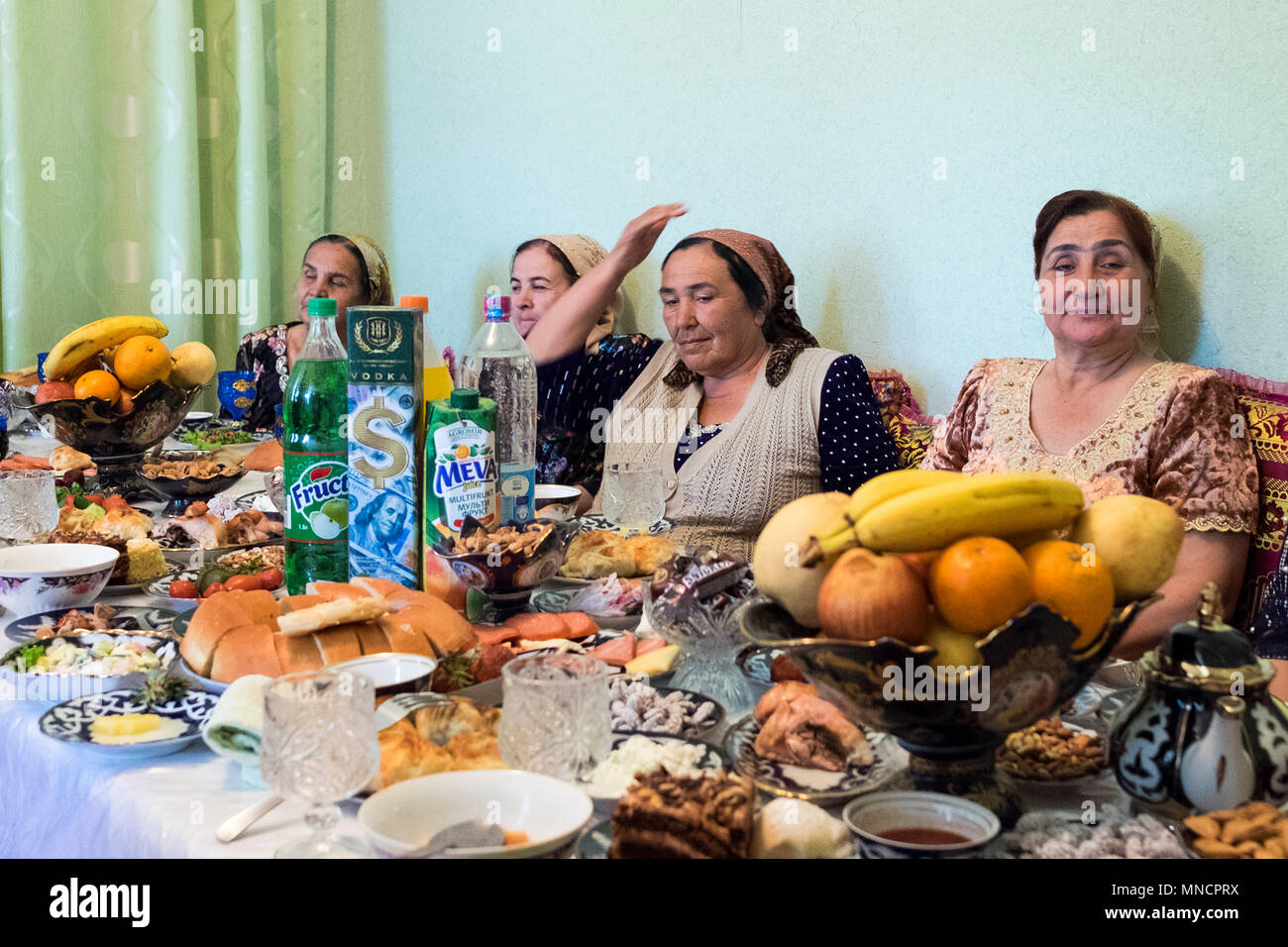 Uzbekistan, Samarkand, local party Stock Photo - Alamy