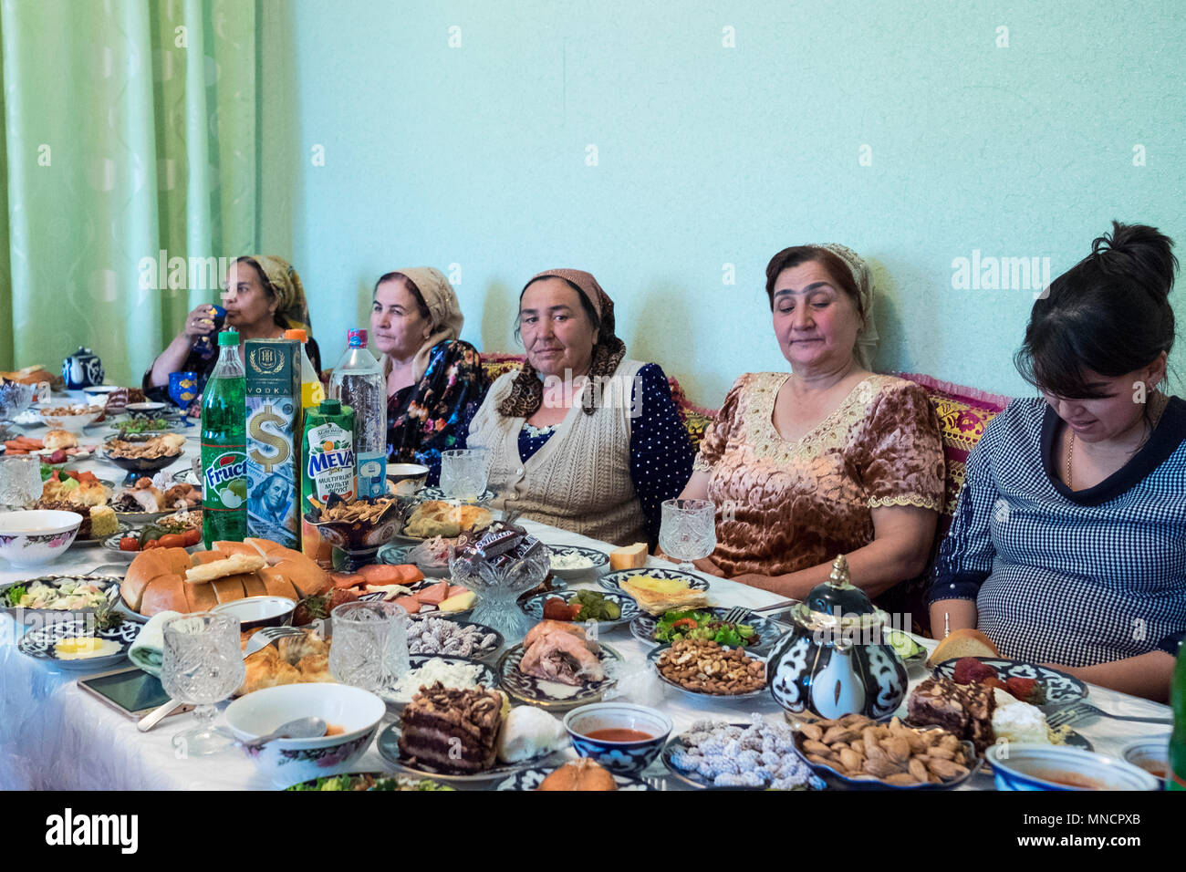 Uzbekistan, Samarkand, local party Stock Photo - Alamy