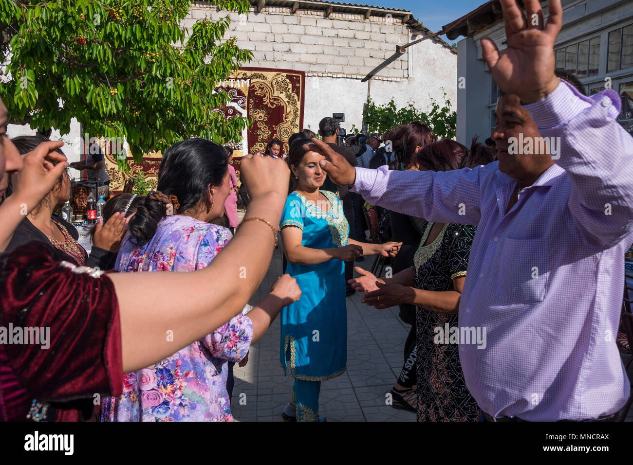 Uzbekistan, Samarkand, local party Stock Photo - Alamy