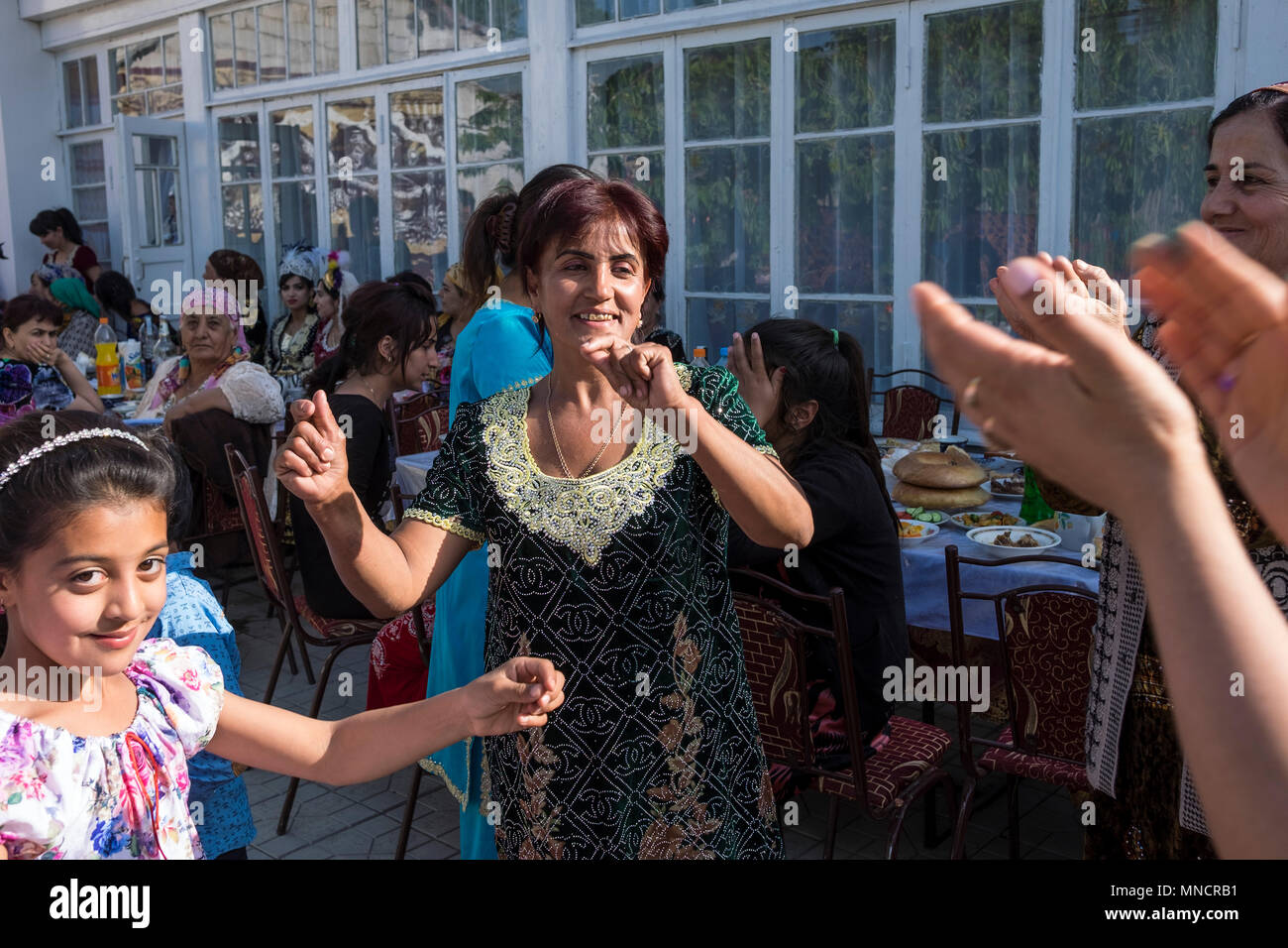 Uzbekistan, Samarkand, local party Stock Photo - Alamy