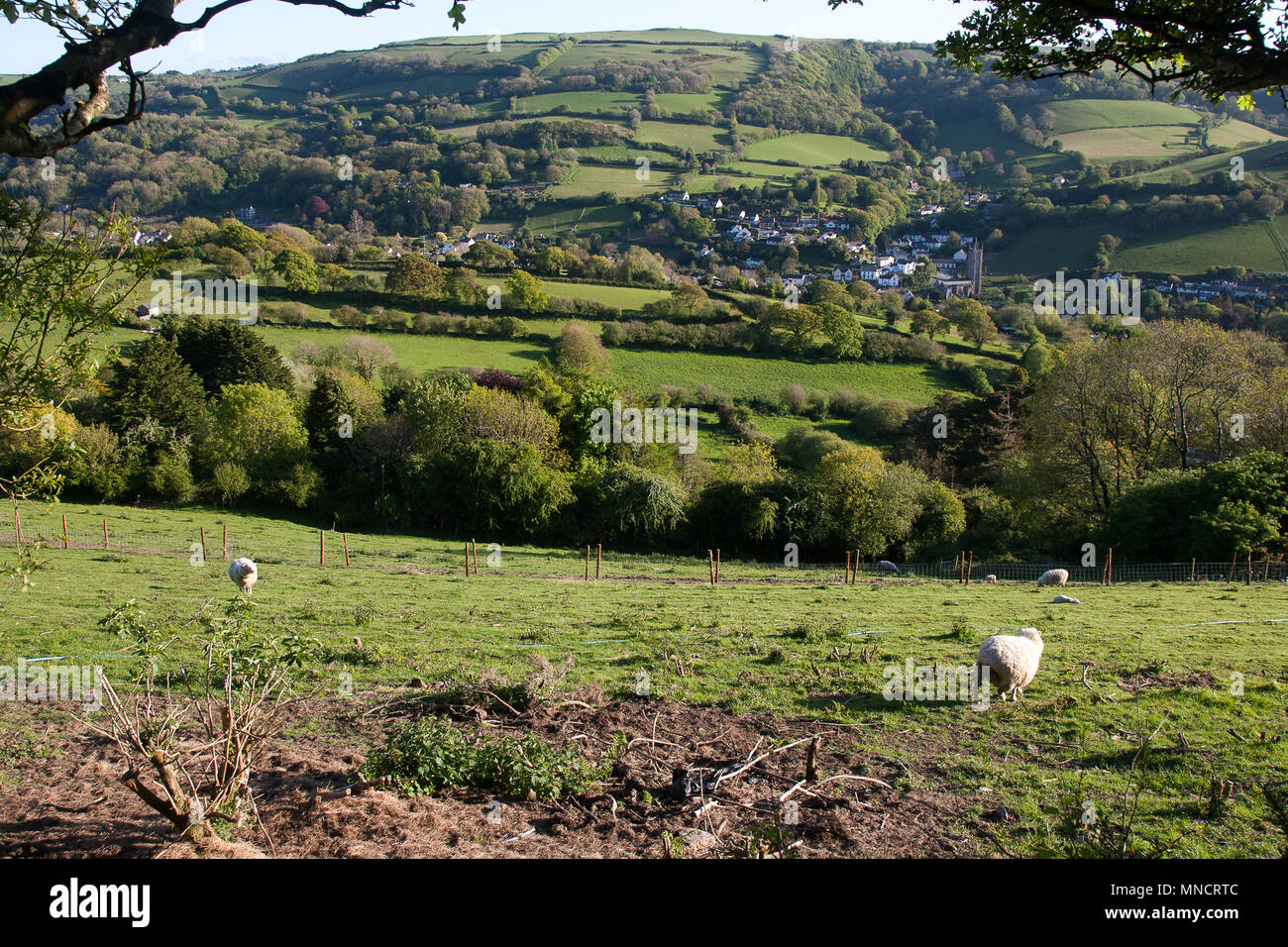 Combe Martin Exmoor Devon England UK Europe Stock Photo - Alamy