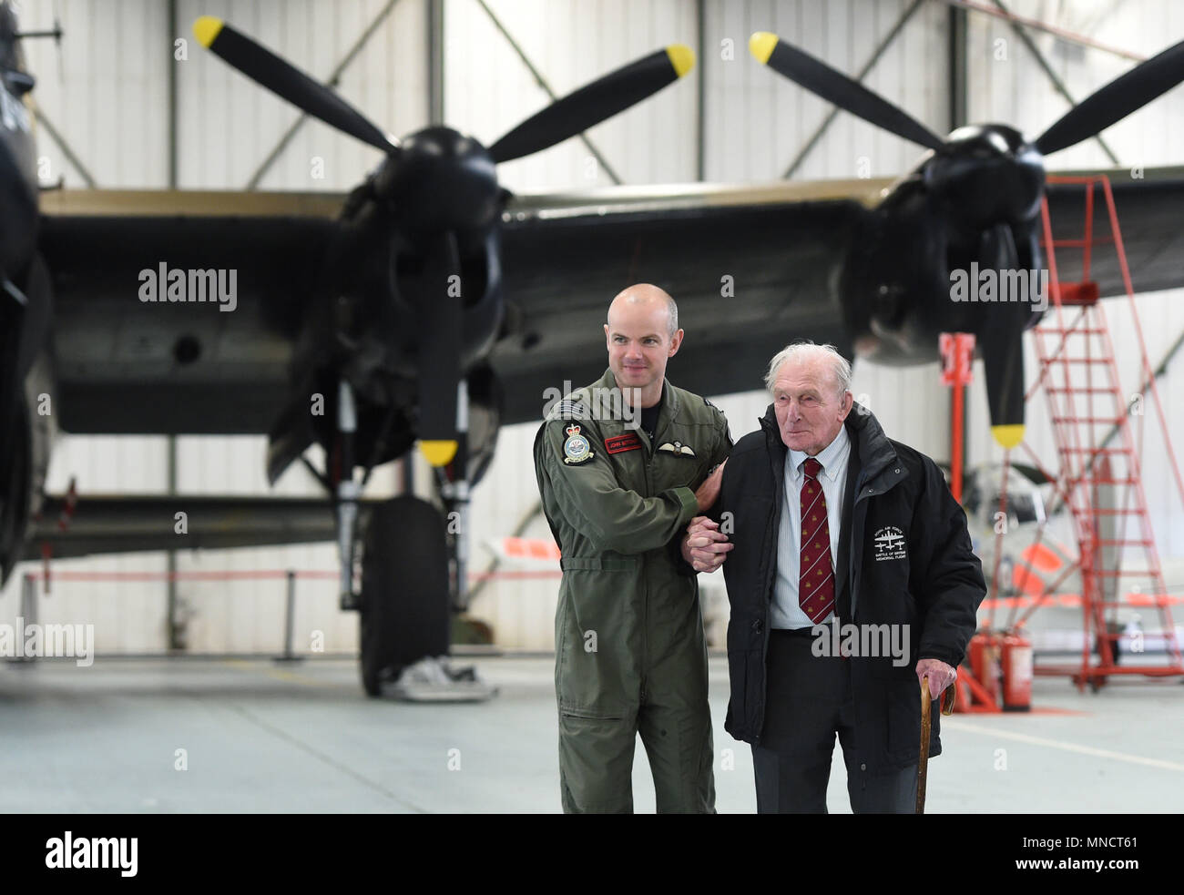 Last survivor original dambusters 617 squadron hi-res stock photography ...