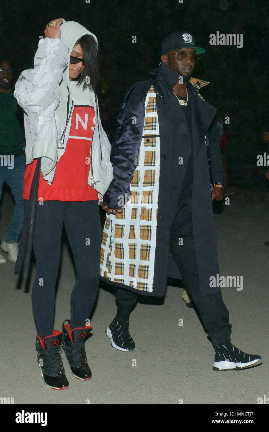 Sean Combs Aka " Puff Daddy " Out At The Neon Carnival 2018 Super Party ...
