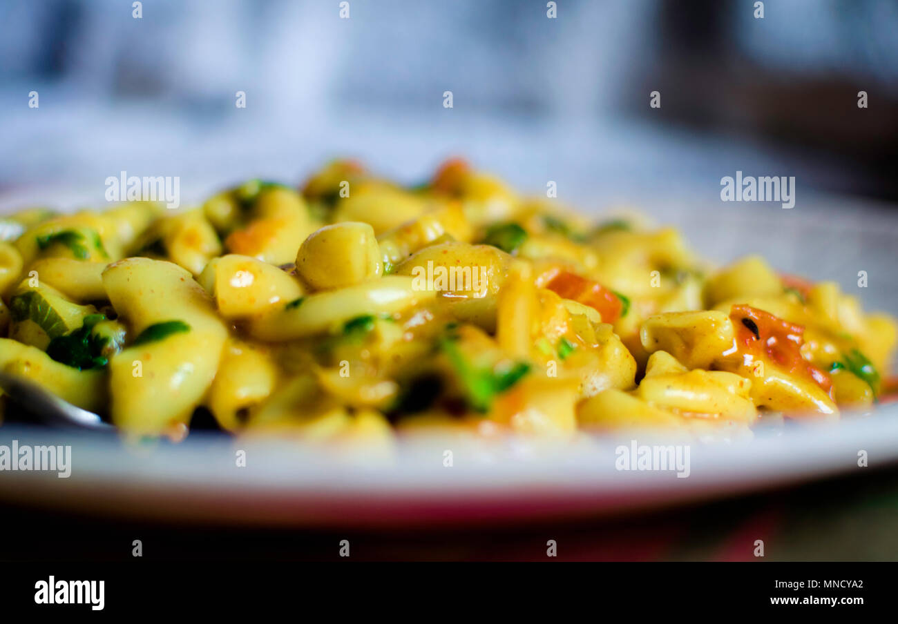 Hot macaroni hi-res stock photography and images - Alamy